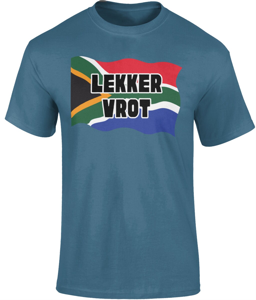 Lekker Vrot Funny South African Flag Tshirt Afrikaans - Etsy Australia