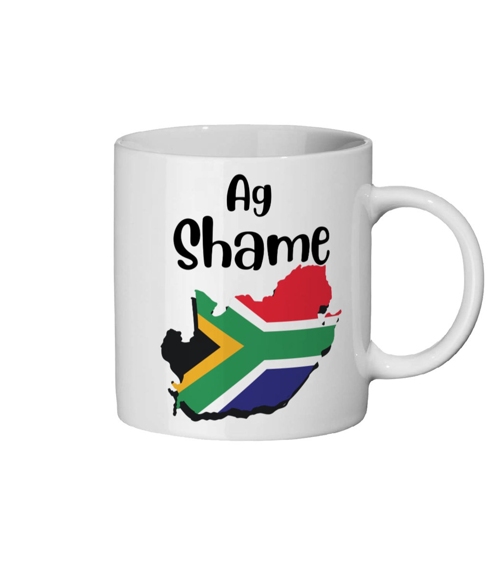 South African Phrase Ag Shame Coffee Cup, Ceramic Mug 11oz Ag Shame ...