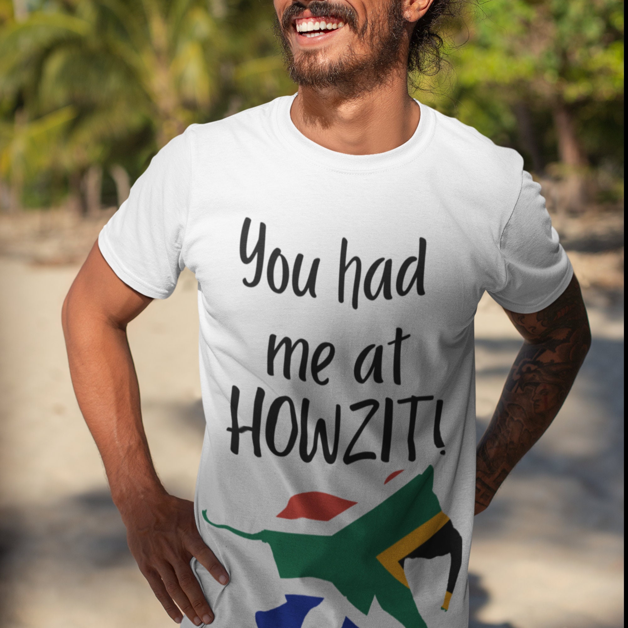 South African Howzit, Classic Organic Cotton Jersey Unisex T-shirt, You ...
