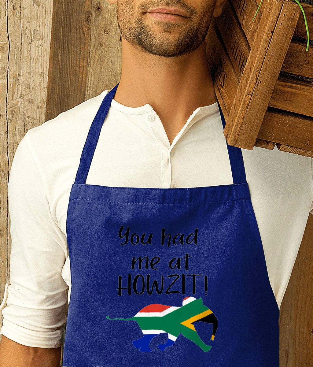 South African Braai Kitchen Premier Cotton Apron You Had Me - Etsy