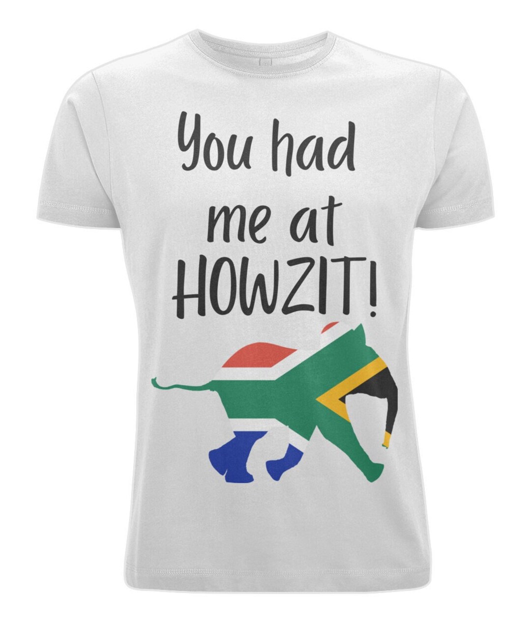 South African Howzit, Classic Organic Cotton Jersey Unisex T-shirt, You ...