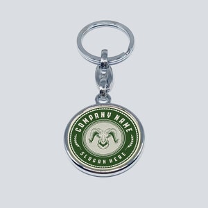 Custom Logo Printed Keychain for Companies | Customized Wholesale ...