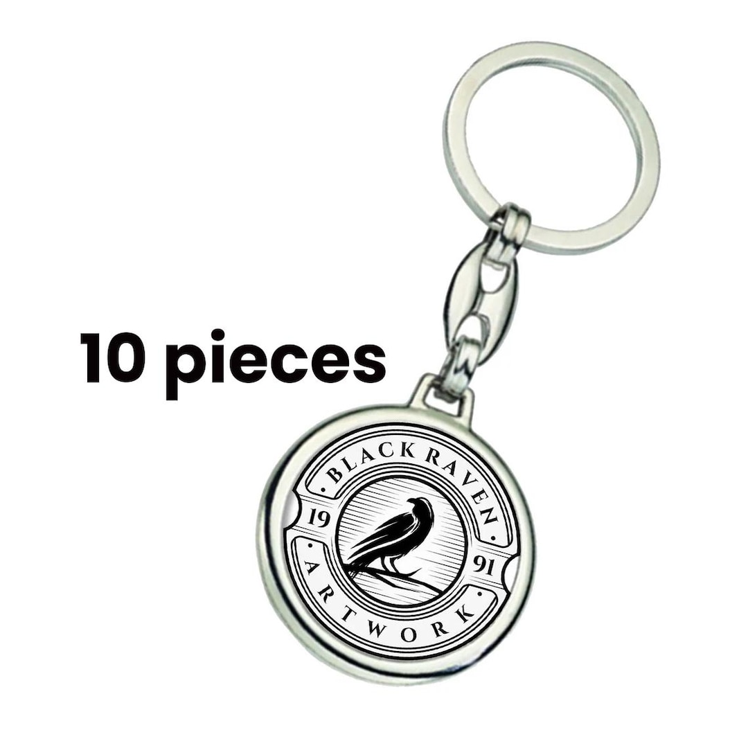 Personalized Bulk Keychains With Custom Logo Printing | Custom Logo ...