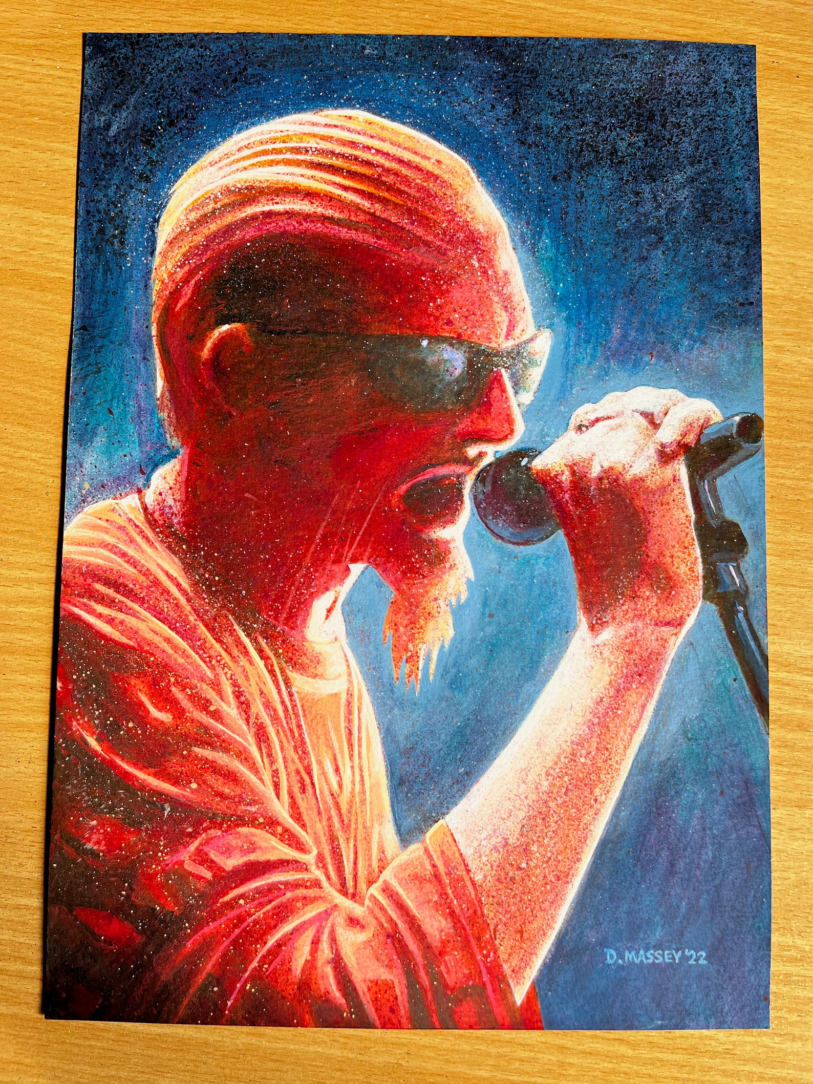 Layne Staley (alice in Chains) - Original Acrylic Portrait Painting 29. ...