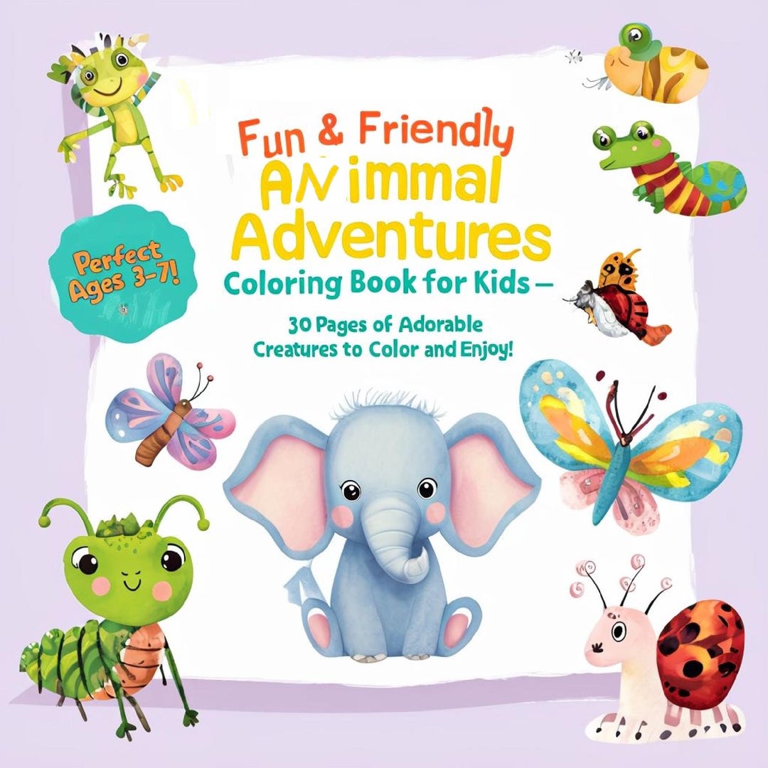 Fun Kids Coloring Sheets | Printable Coloring Pages | Activity Pack ...