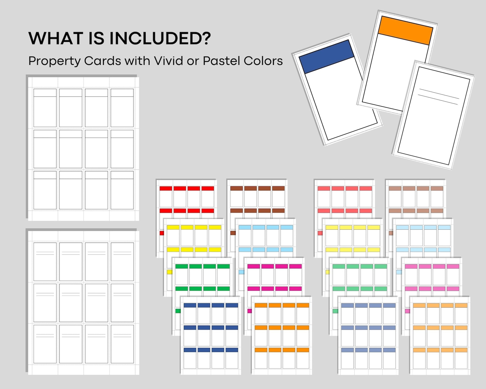 Blank Monopoly Game Template: DIY Board Game (digital Download) - Etsy