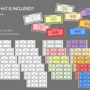 Printable Monopoly Money: DIY Board Game (digital Download) - Etsy
