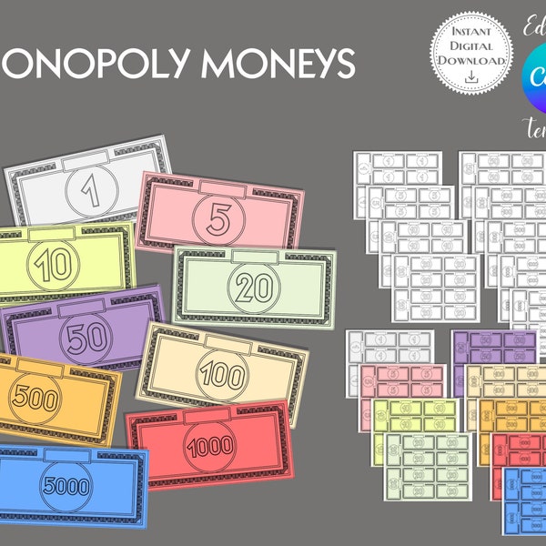 Monopoly Game Board - Etsy
