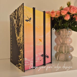 Fourth Wing Painted Edges Set - Etsy