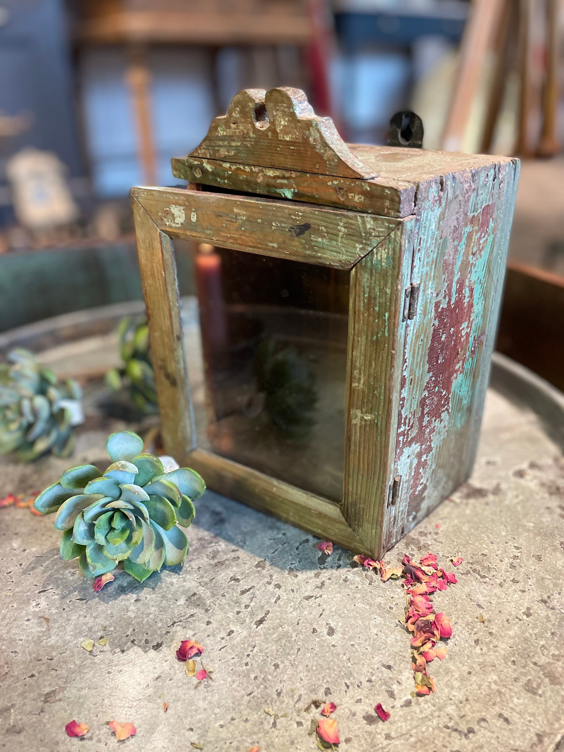 Vintage Indian Display Case /key Box Wall Hanging. - Etsy