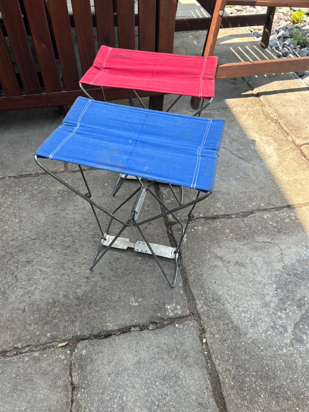 Two Boy Scout Camping Stools Vintage 70’s - Etsy