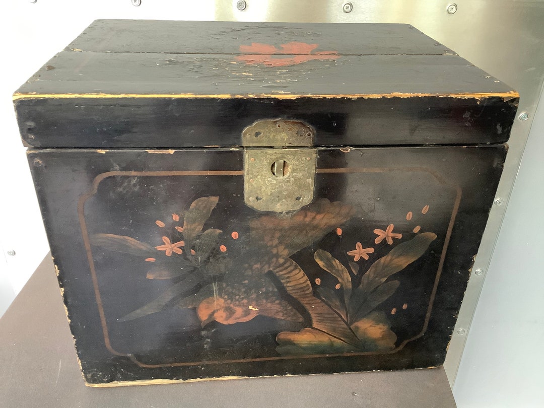 Vintage Hand Painted Box 1960’s - Etsy