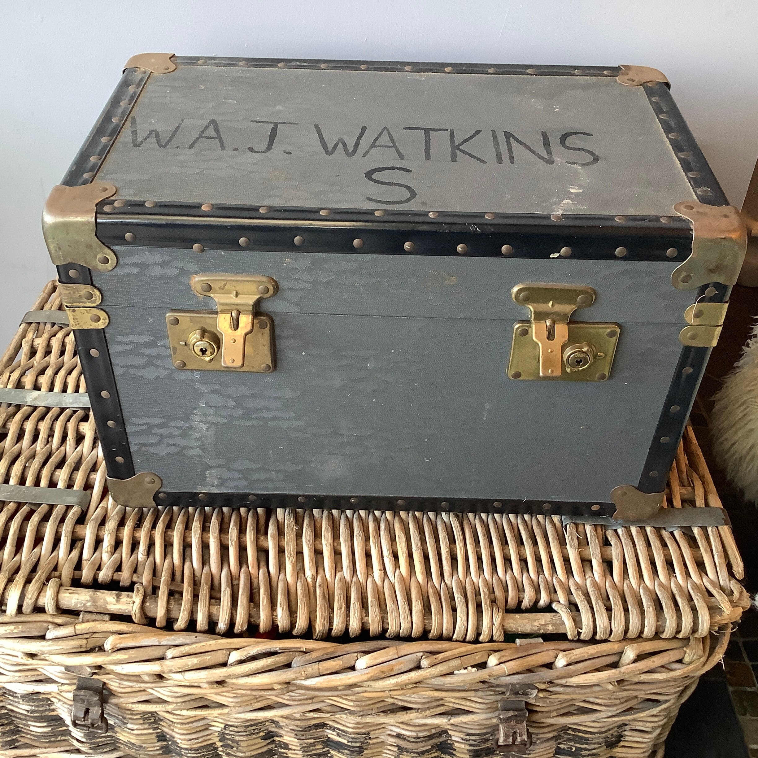 Vintage Matrons Boarding School Trunk Box Storage 1950s Prop - Etsy UK