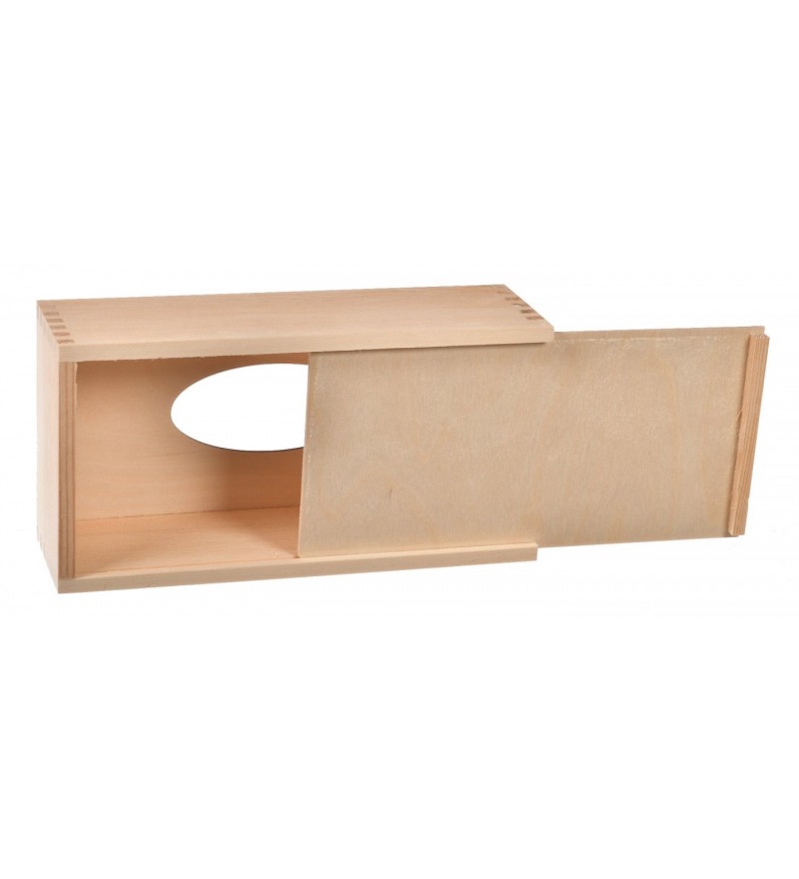 Wooden Tissue Cover Box | Unfinished Box for Tissues for Decoupage ...
