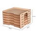 Wooden Document Organizer Plywood File Container Office Supplies ...