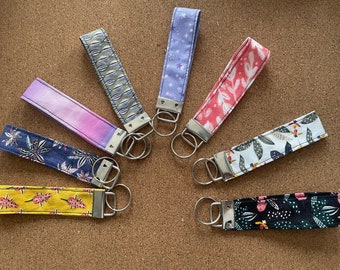 Fabric Keyring - Etsy