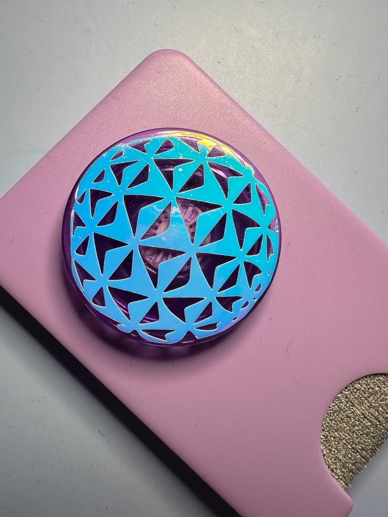 Epcot Ball Decal Spaceship Earth Inspired Phone Grip Decal - Etsy