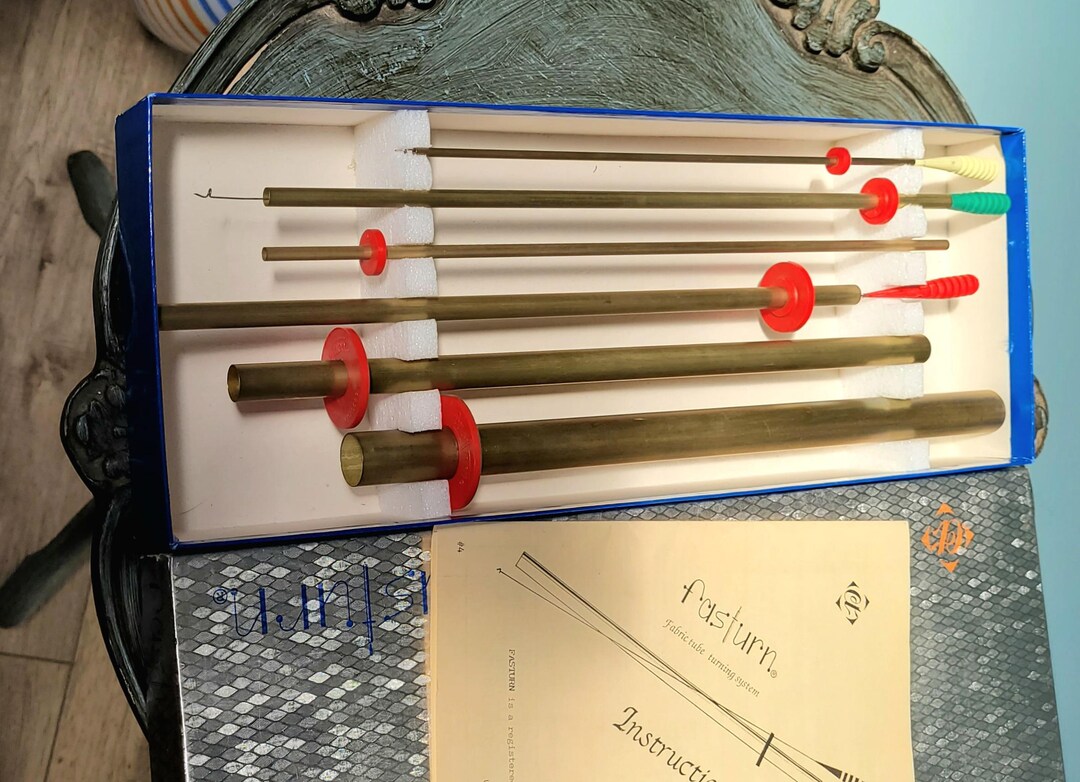 Vintage Fasturn Fabric Tube Turning System Set of 6 - Etsy