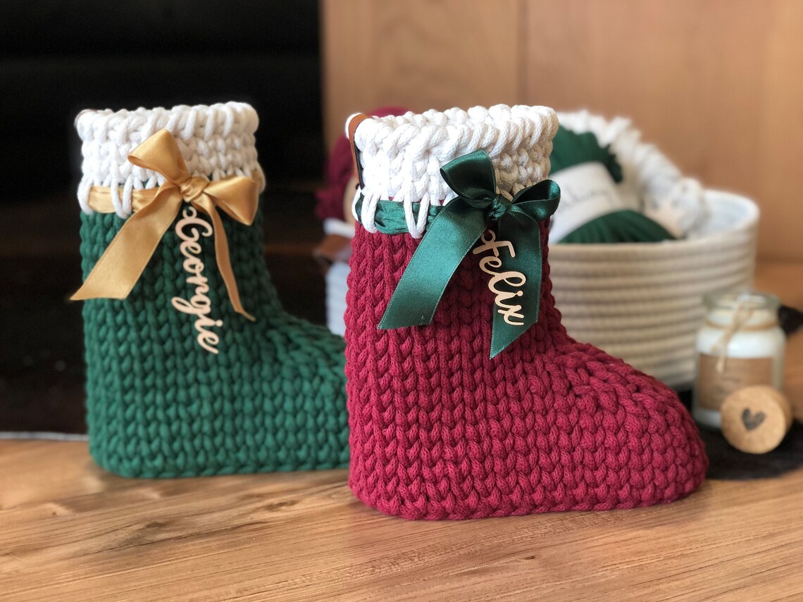 German - Santa Claus Boots - Crochet Pattern - Etsy