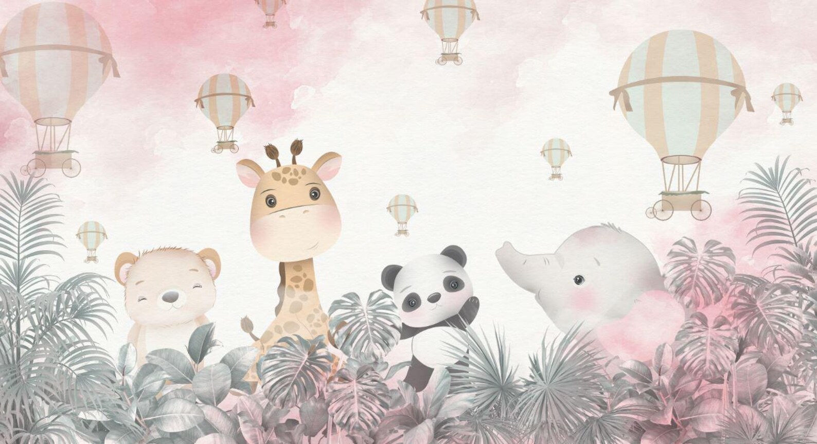 Sweet Animals Wallpaper ,cute Animals in the Forest for Children's ...