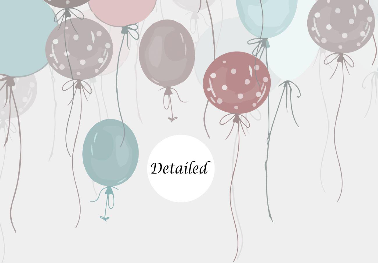 Hot Air Balloons, Cute Balloon , Colored Balloon , Child Room Design ...