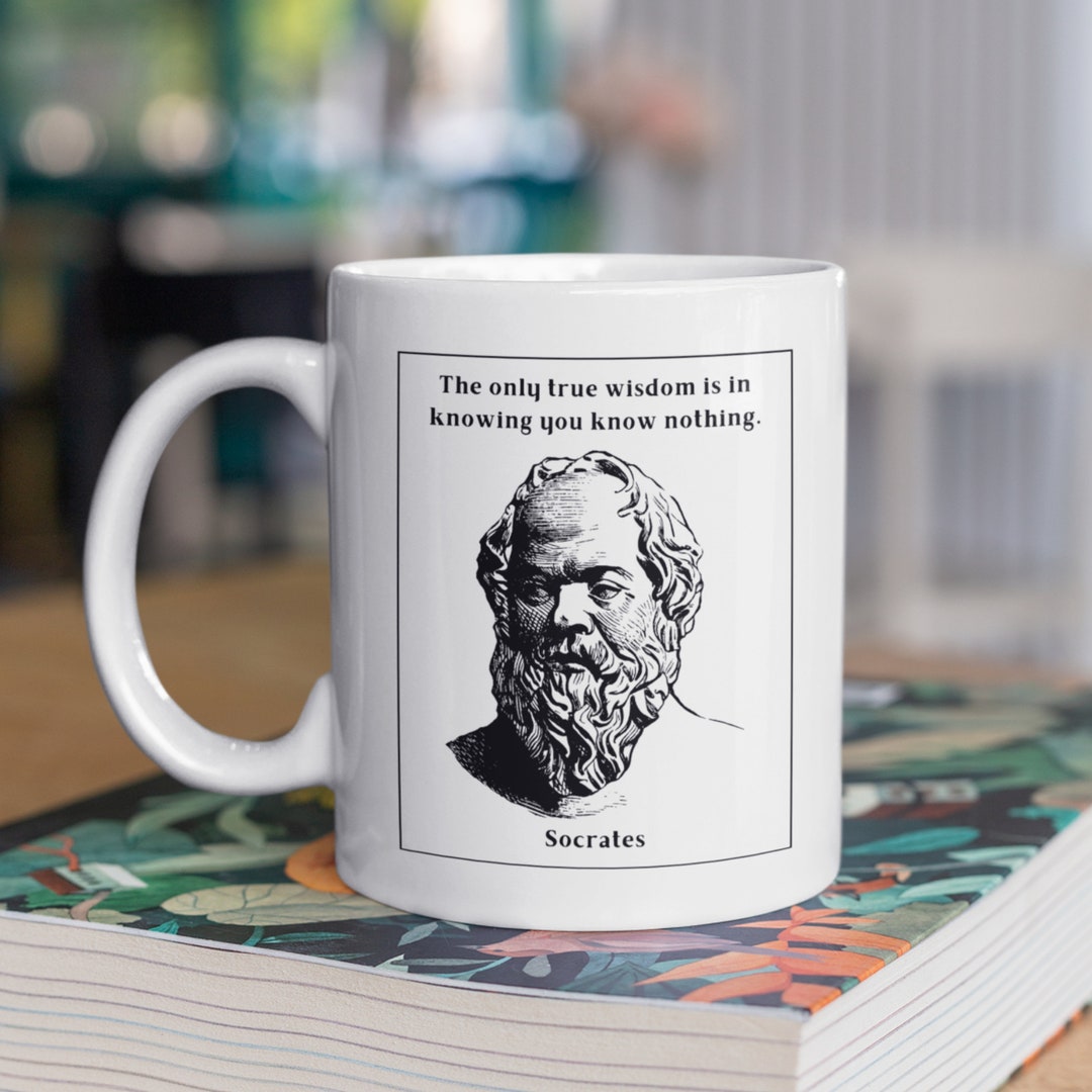Socrates Mug, Socrates Quote Mug, Stoicism Mugs, Philosophy Mugs - Etsy