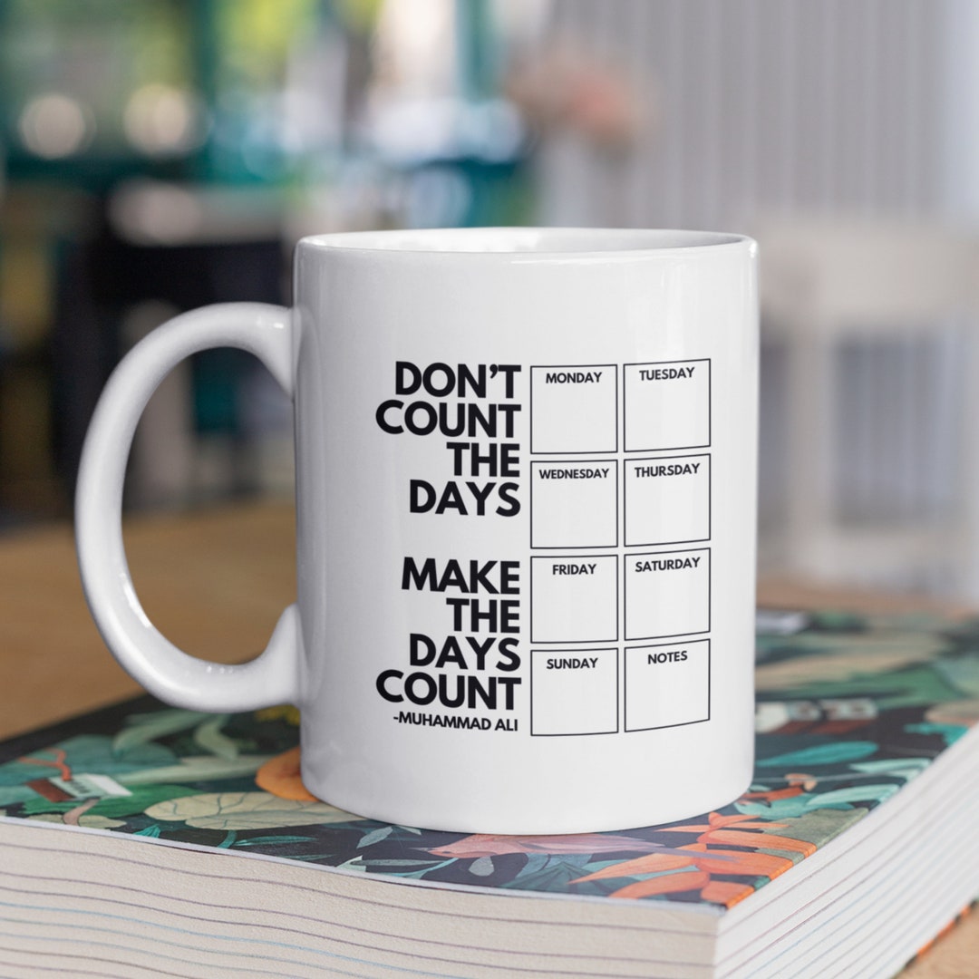 Muhammad Ali Quote Mug, Inspirational Mugs, Mugs for Boxing Fans - Etsy