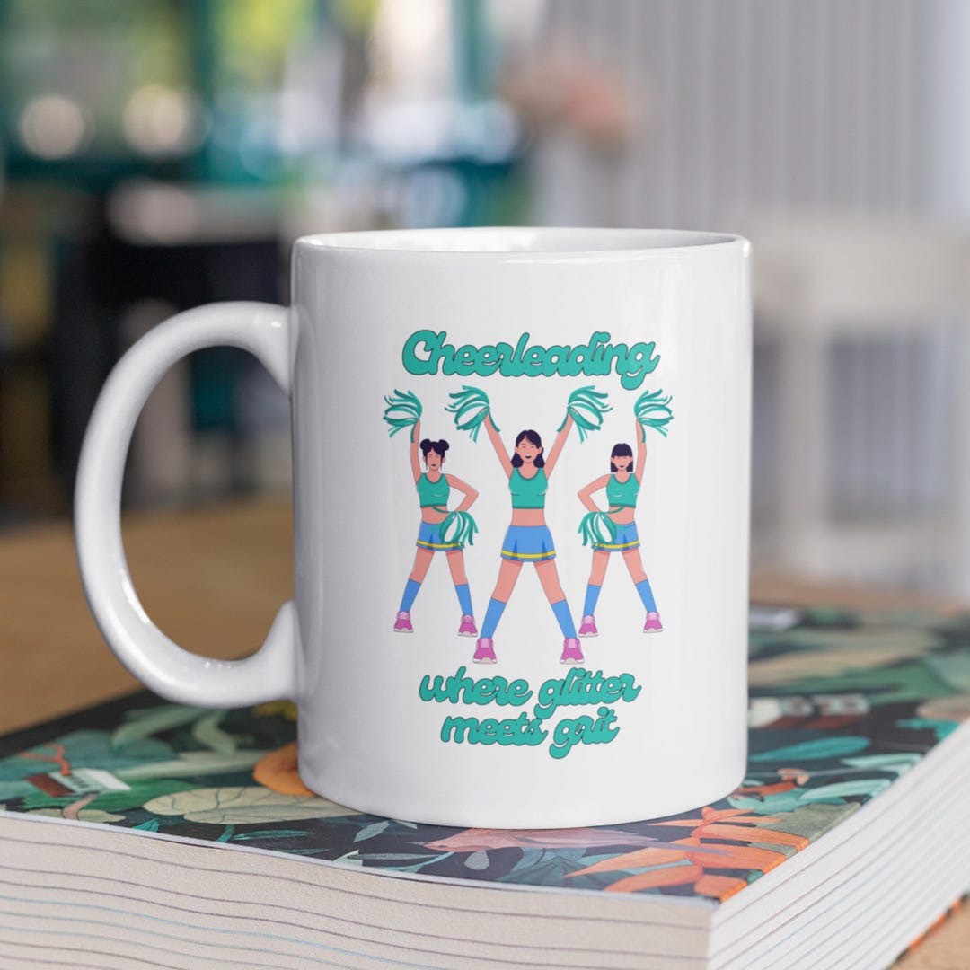 Cheerleader Mug, Funny Cheer Mug, Cheer Gifts, Cheerleader Life - Etsy