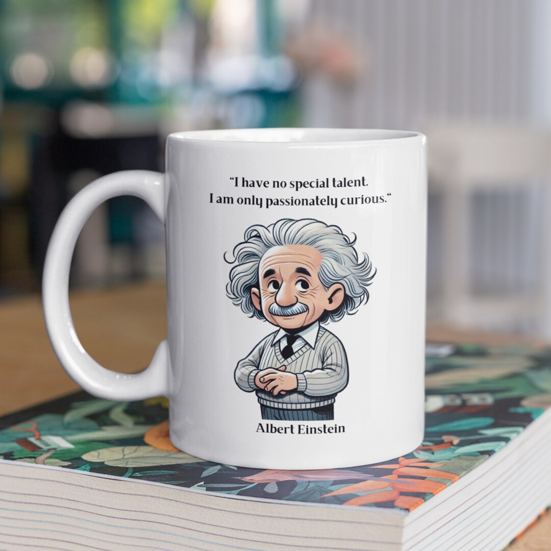Einstein Mug, Albert Einstein Mug, Einstein Quote Mug, Physics Mugs - Etsy