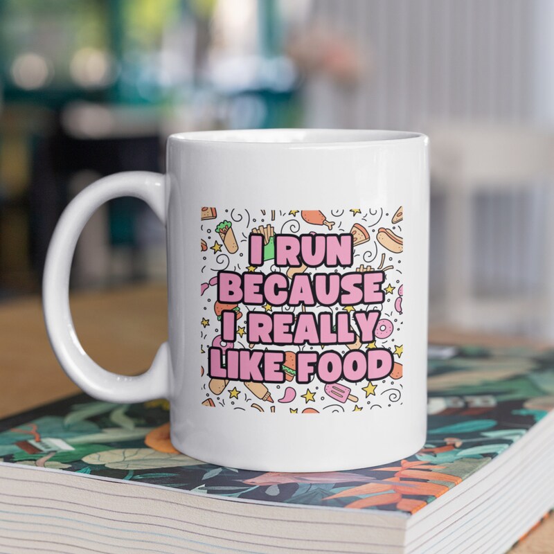 Funny Running Mug - Etsy