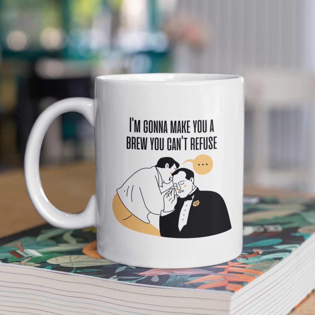 Mafia Mugs, Funny Mafia Mugs, Gangster Movie Mugs, Mob Film Mugs - Etsy
