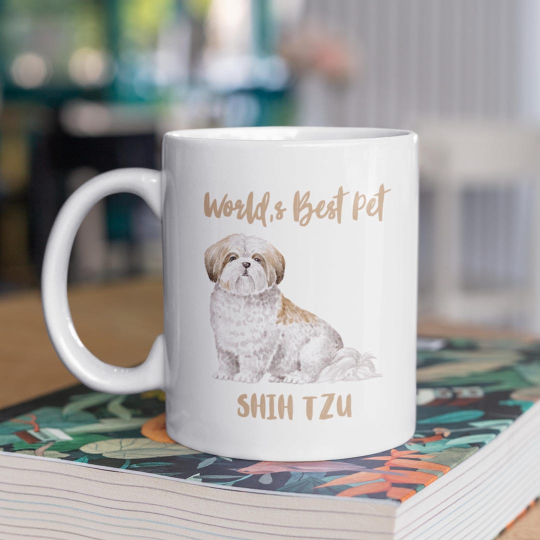 Cute Shih Tzu Coffee Mug, Shih Tzu Cup, Shih Tzu Cups, Shih Tzu Gifts ...