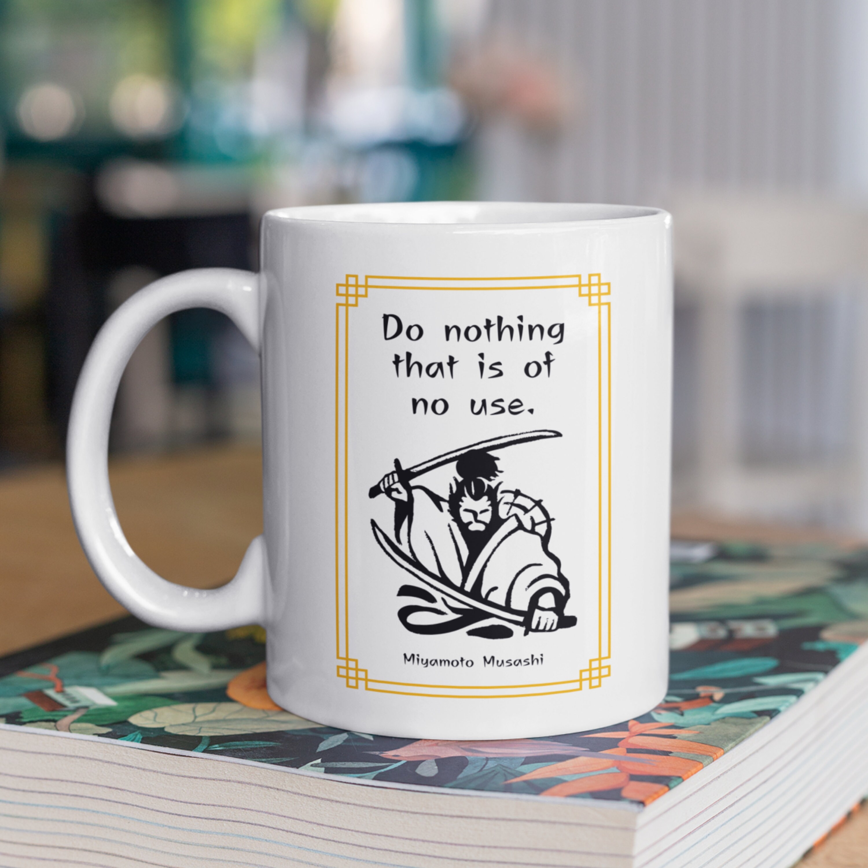 Miyamoto Musashi Quote Mug, Samurai Mugs, Bushido Mugs, Musashi Mugs - Etsy