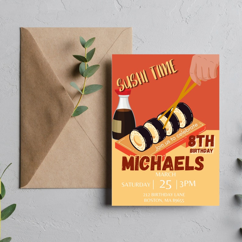 Editable Birthday Invitation Template, Printable Birthday Party ...