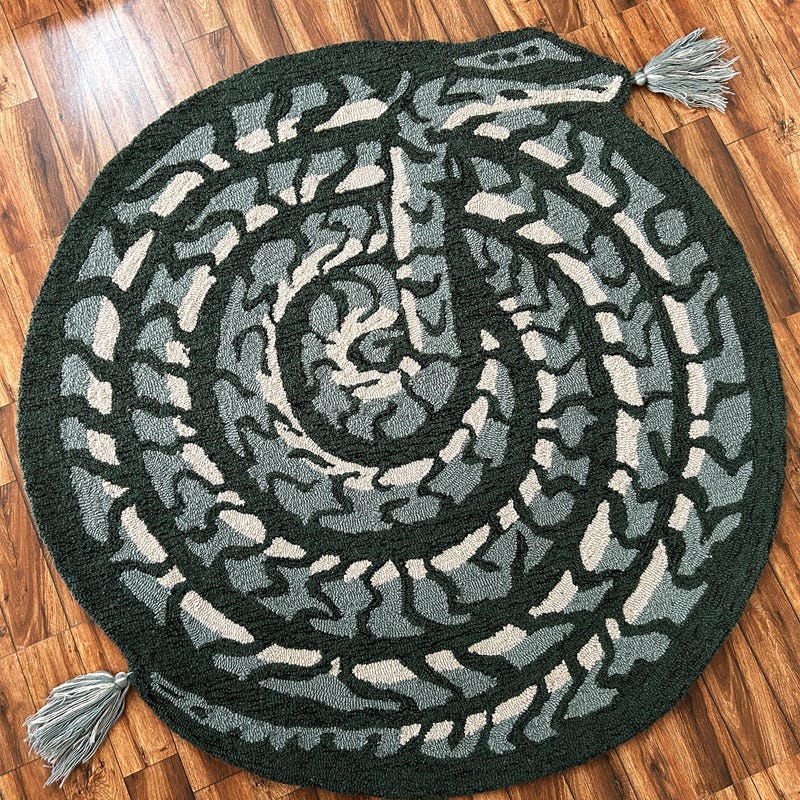 Snake Rug - Etsy
