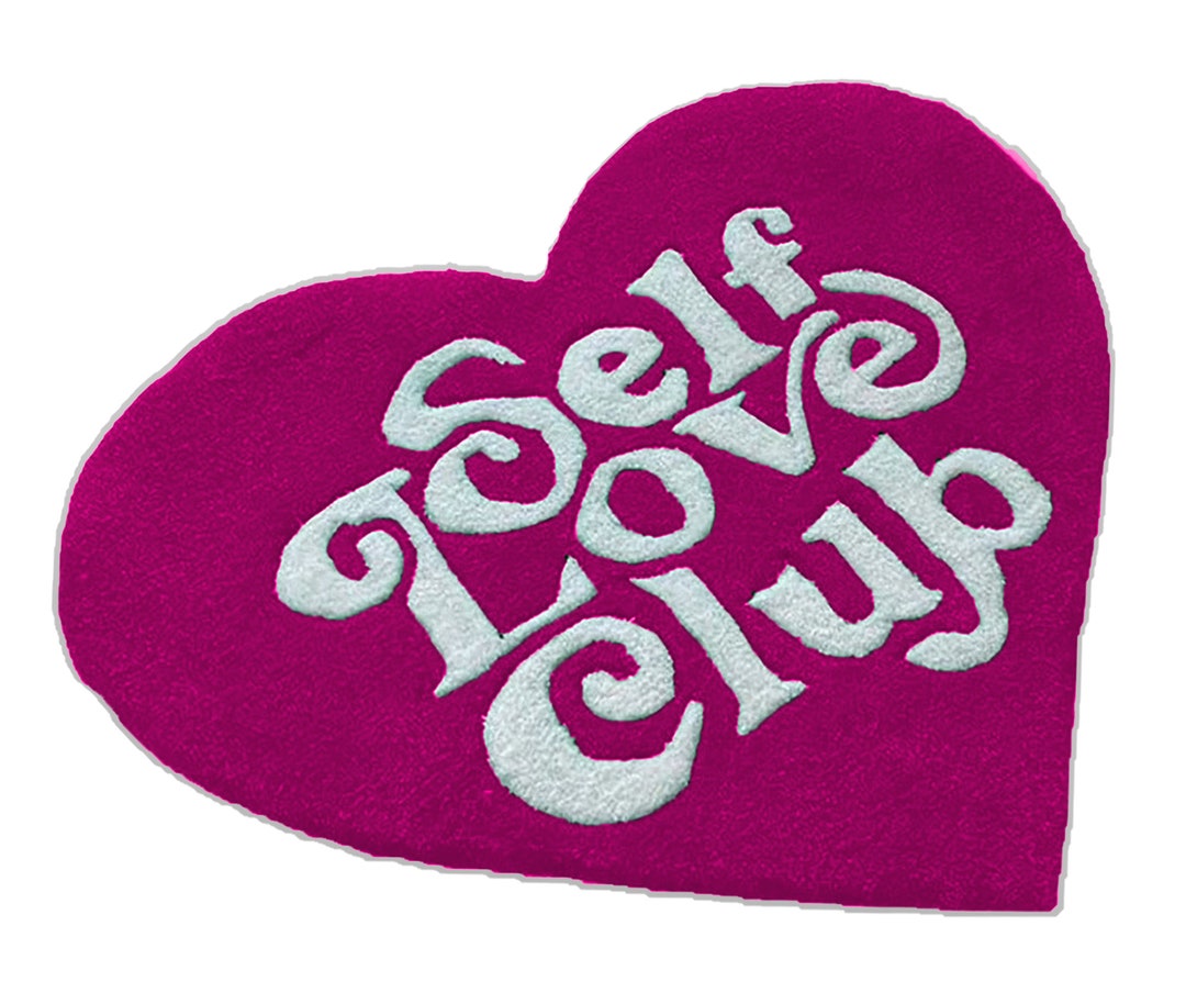 Handmade Self Love Club Rug Customized Self Love Club Carpet Tufted ...