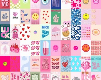Preppy Wall Collage - Etsy
