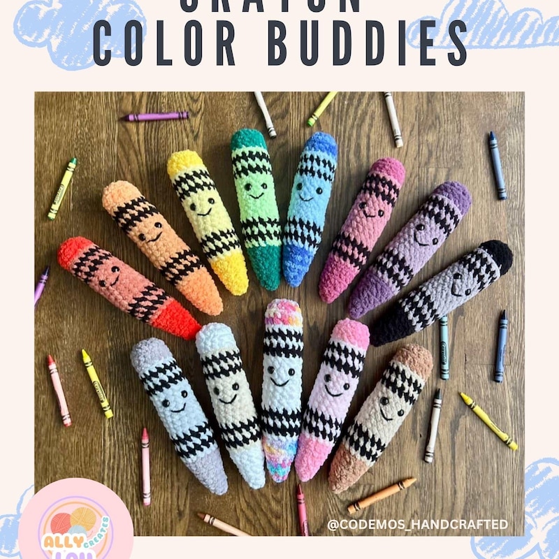 Color Crew Plush Toys - Etsy