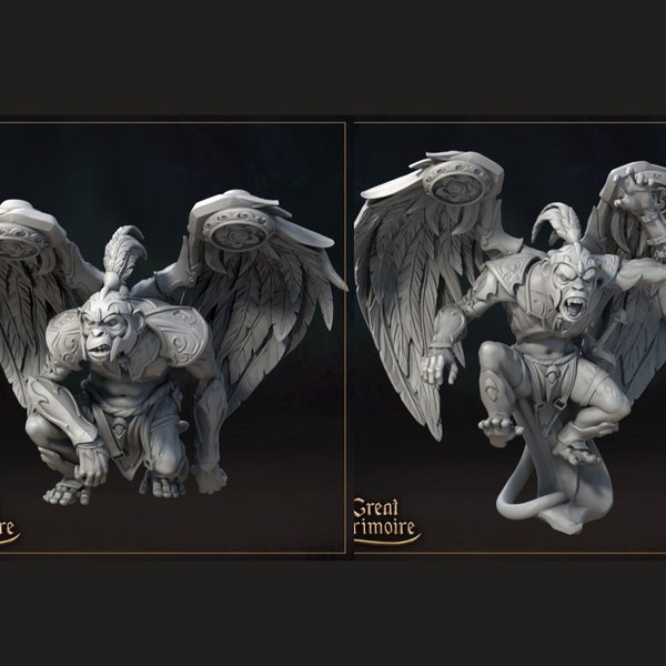 Winged Monkey - Etsy