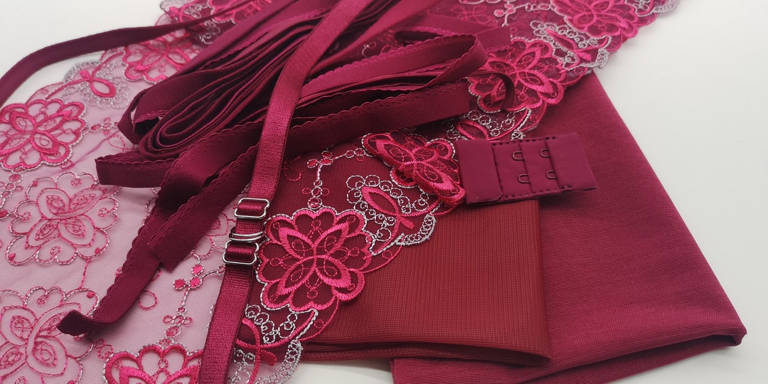 Bra Lingerie Making Non Stretch Lace Kit Chinese Beauty 21cm Wide - Etsy