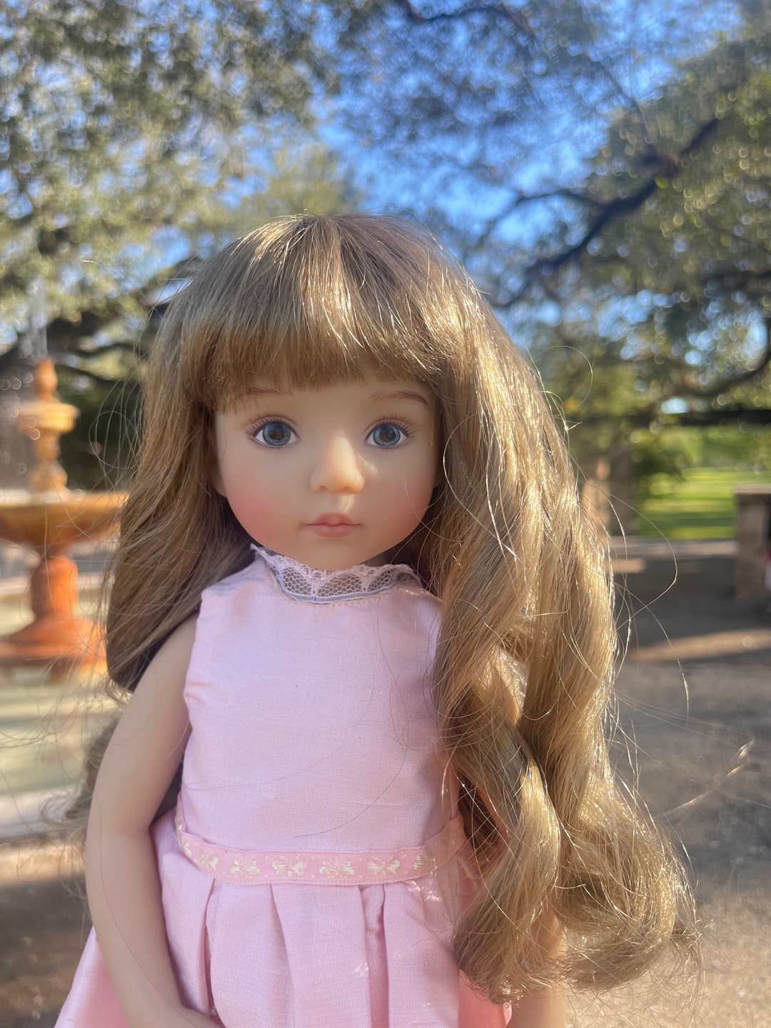Blonde Ash Doll Wig for Little Darlings and 13 Inch Maru Dolls - Etsy