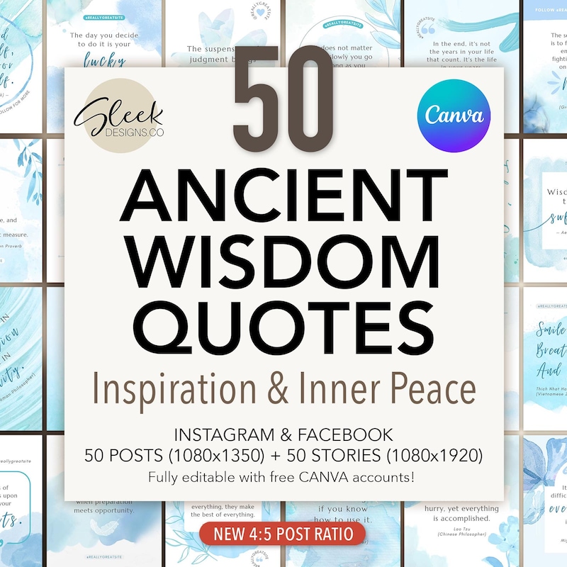 Wellness Quote Template - Etsy UK