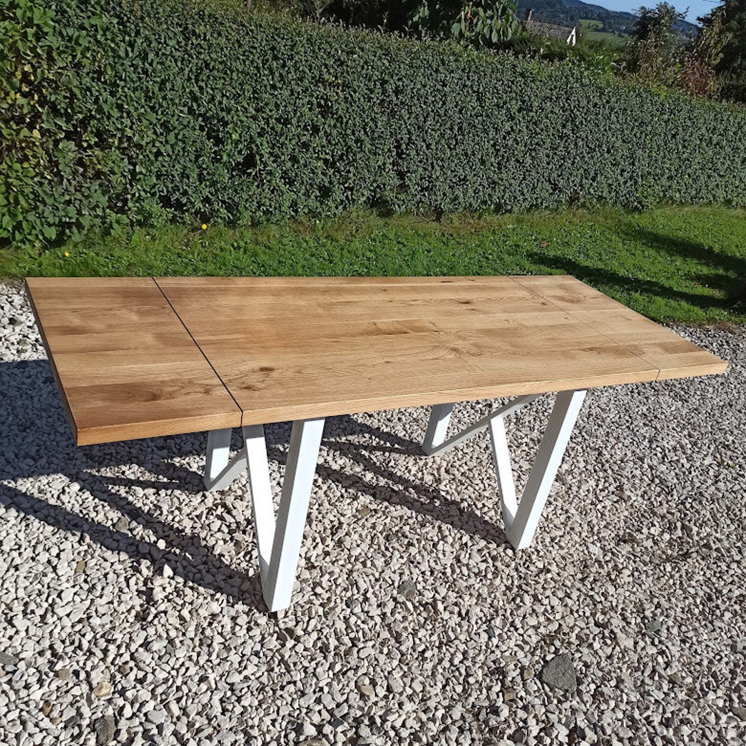 Extendable Oak Table - Etsy