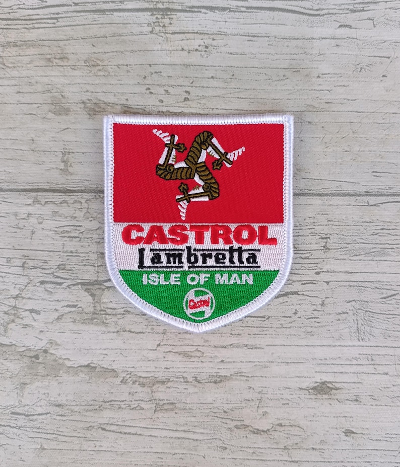 Lambretta Castrol Patch - Etsy