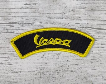 Vespa Piaggio Patch Custom Name Text Your Text Racing Biker - Etsy