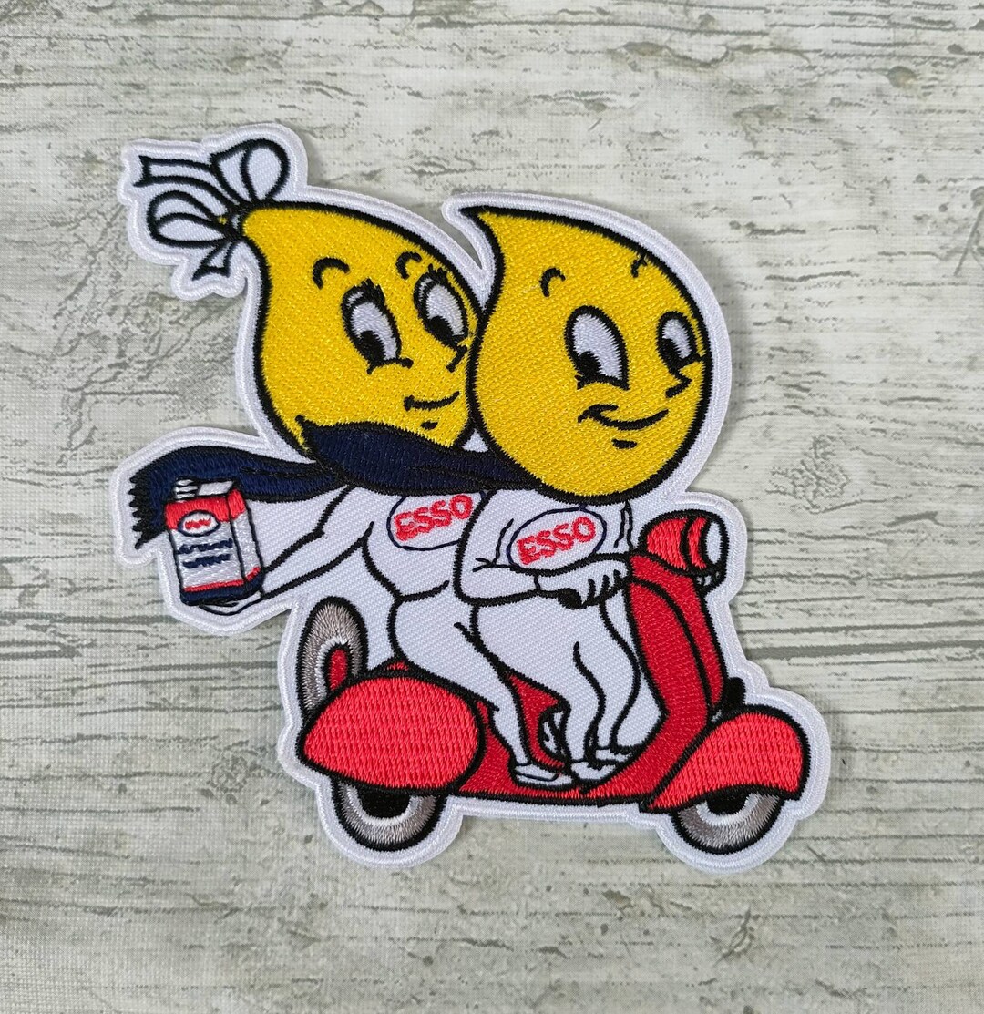 Vespa Esso Patch - Etsy