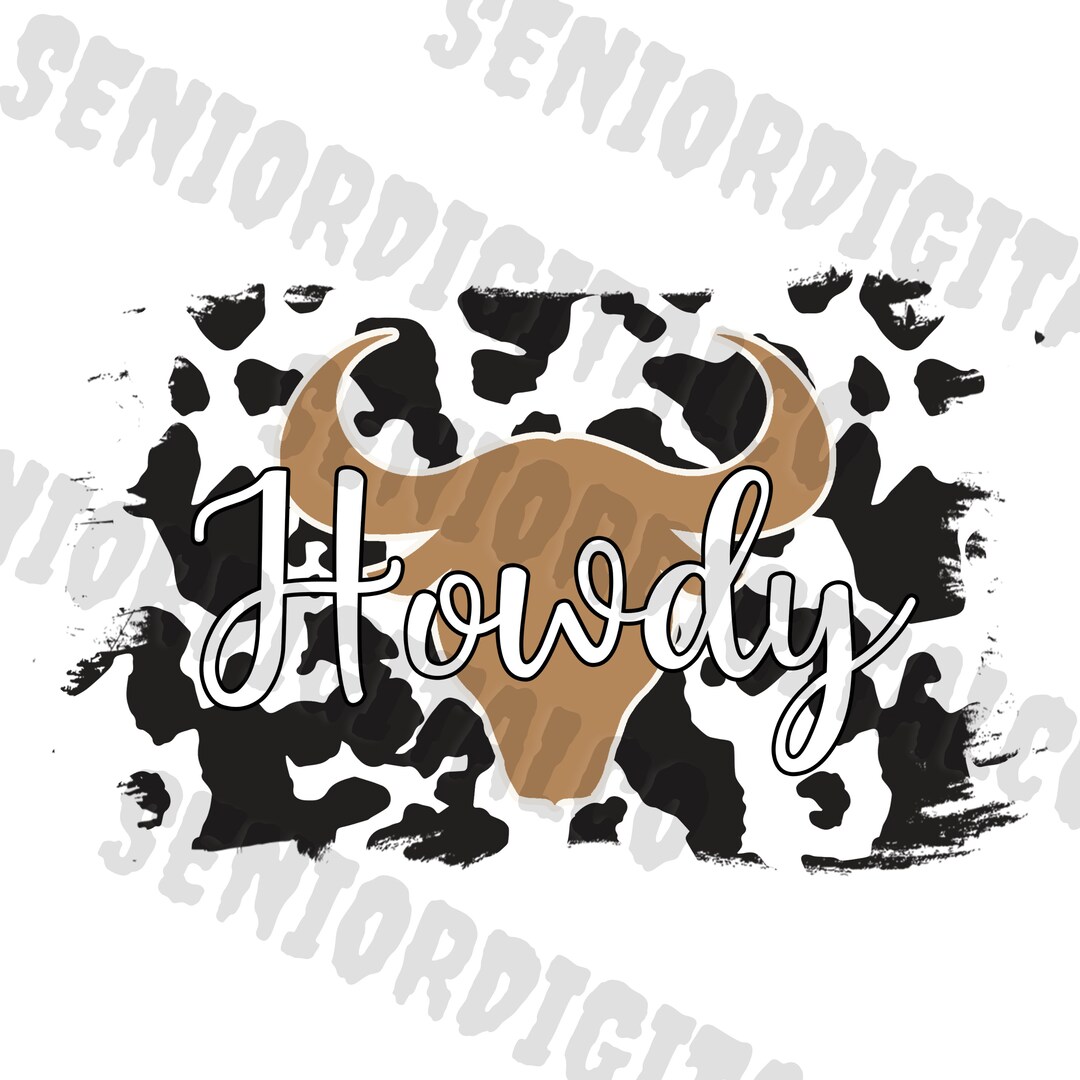 Western Howdy Png Sublimation Design,western Png,texas Png,cowboy Png ...