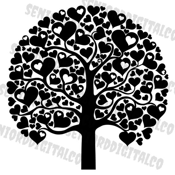 Love Heart Tree Png Family Tree Png Tree Png Family Png - Etsy