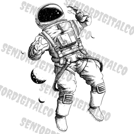 Space Png spaceman Png Space Png Space Clipart Astronaut - Etsy