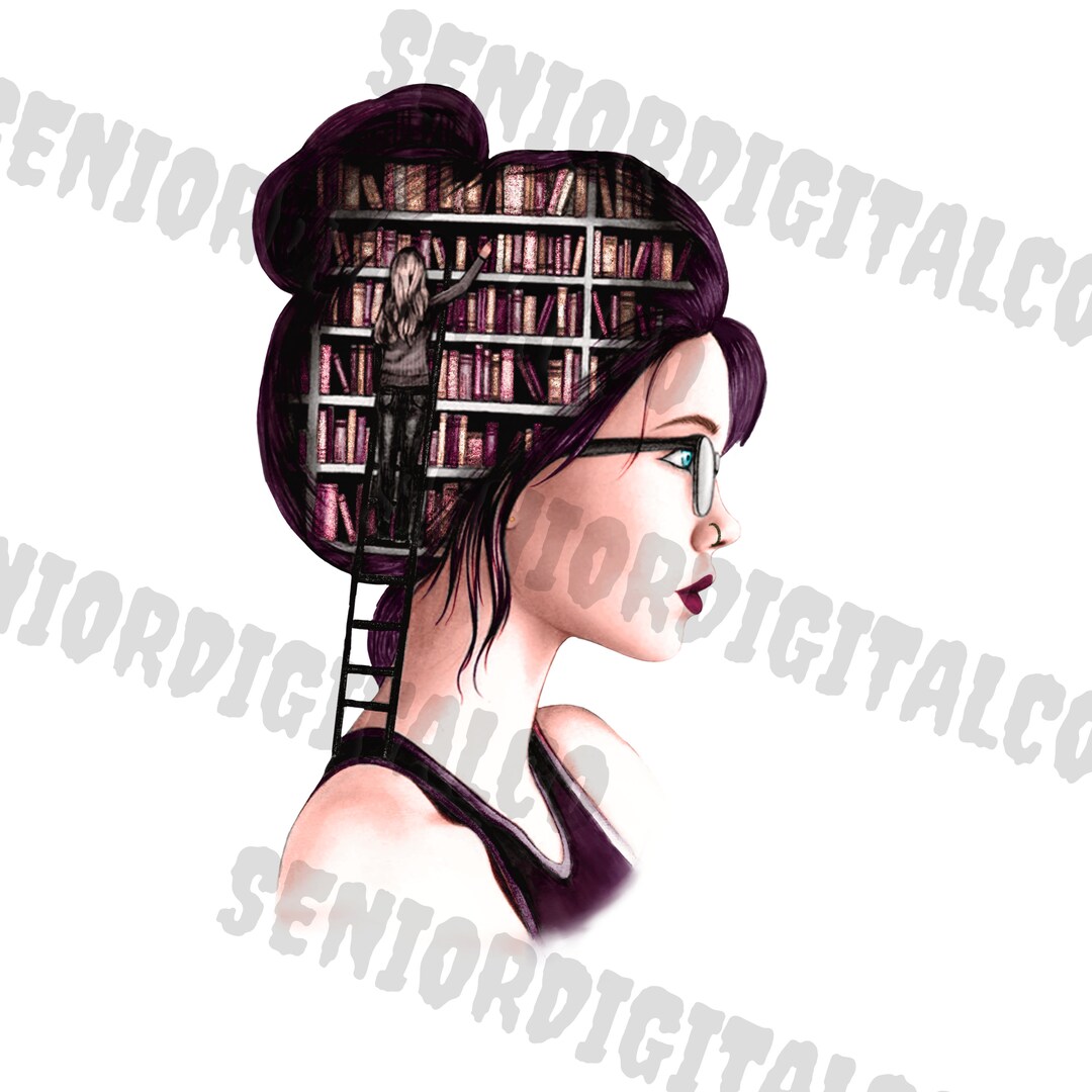 Girl Loves Books Png,book Lover,librarian,book Worm,just a Girl Who ...